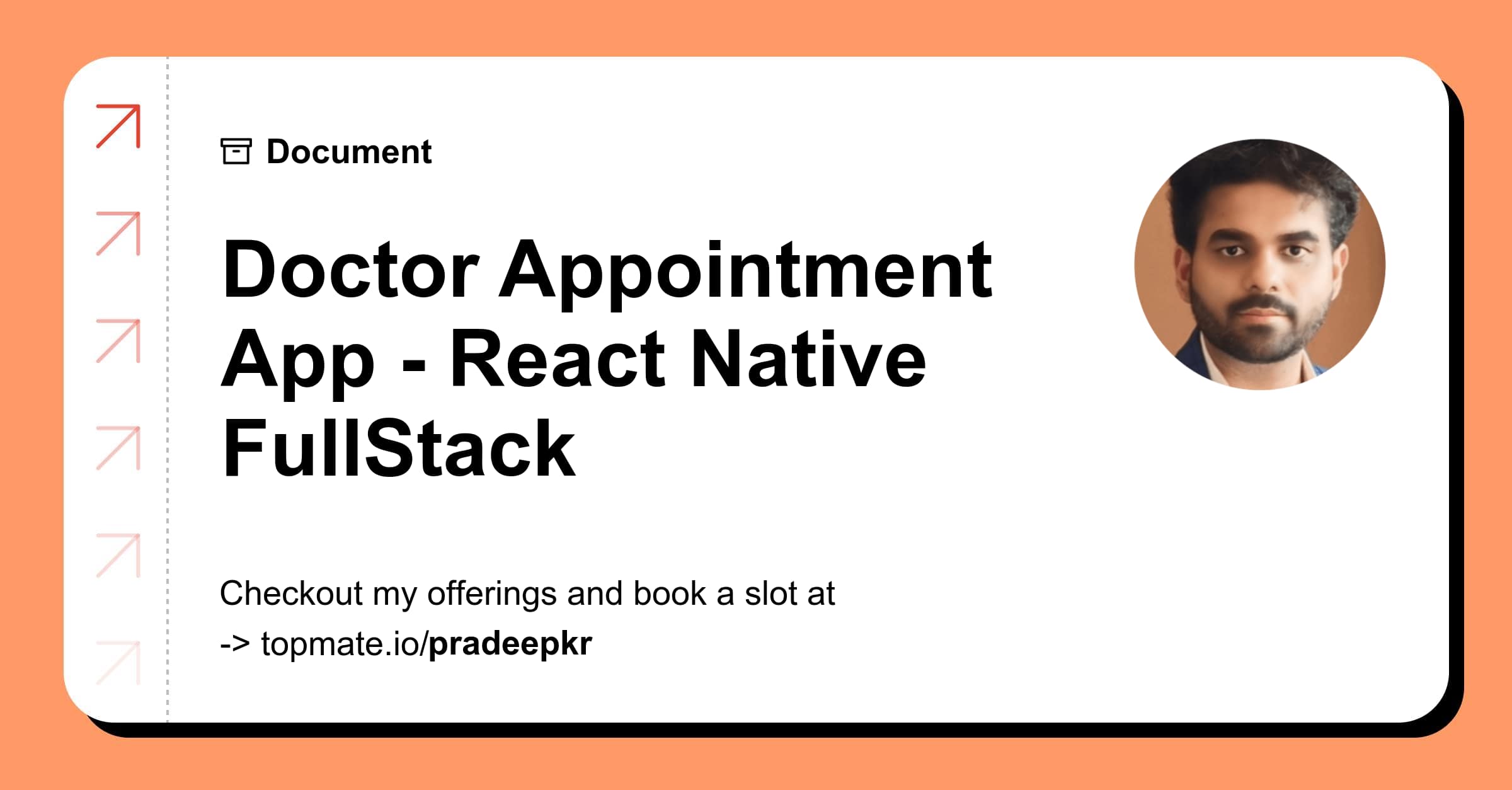 Doctor Appointment App - React Native FullStack with Pradeep K